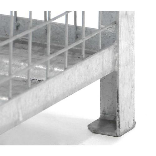 Stackable Mesh Stillage with Lifting Holes - Rapidracking.com