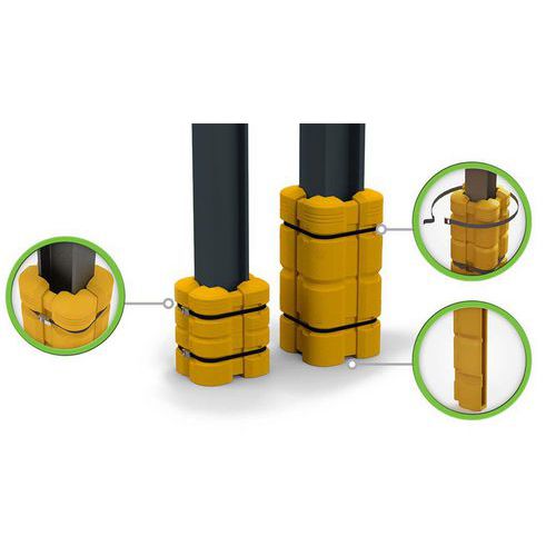 Column Guard High Strength Column Barrier - Rapid Racking