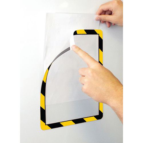 A4 Magnetic Chevrons Document Frames - Packs of 10 - Rapidracking.com