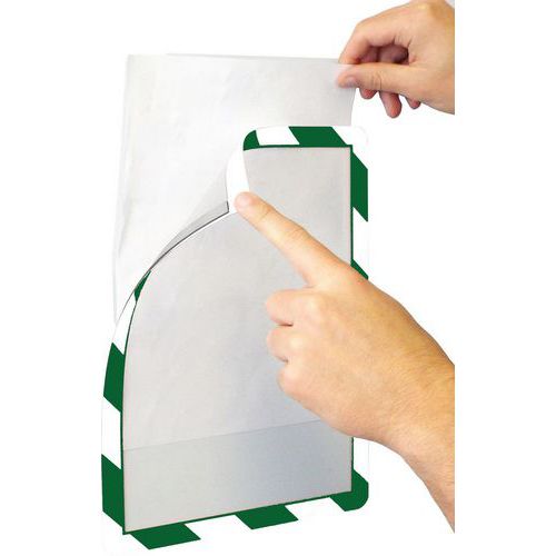 A4 Self-Adhesive Chevrons Document Frames - Packs of 10 - Rapidracking.com