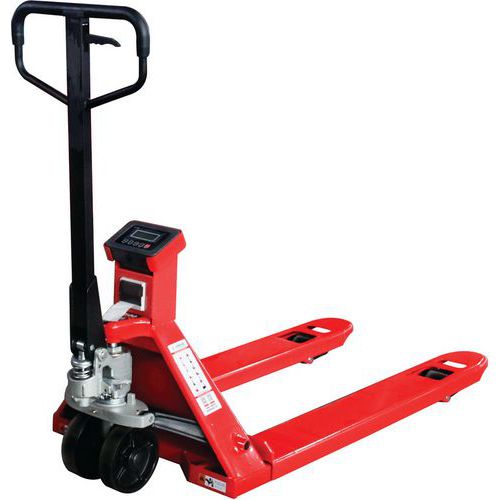 Hand Pallet Truck - Scales & Printer - Rapid Racking