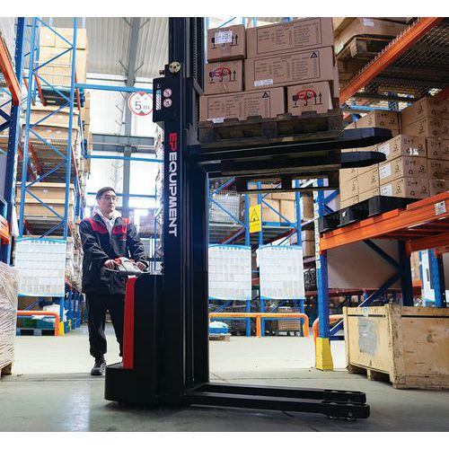 Electric Pallet Stacker Truck -Max Lift Height 2516mm -1200kg Capacity ...