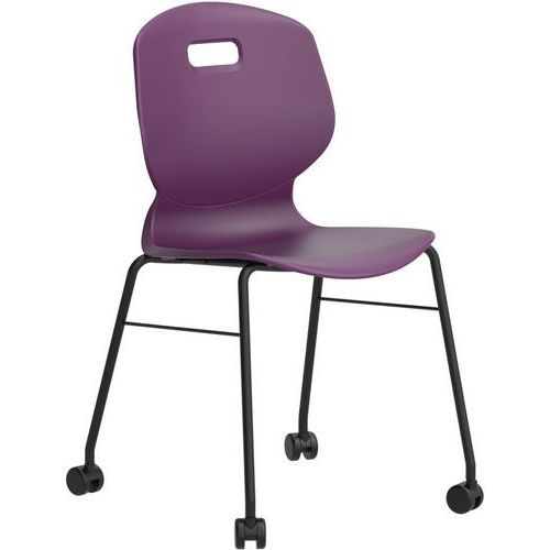 Mobile School Chair - Antimicrobial - Rapid Racking