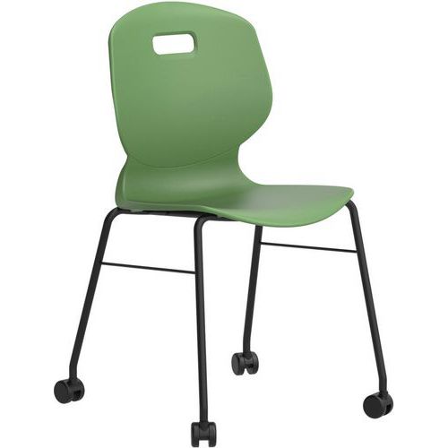 Mobile School Chair - Antimicrobial - Rapid Racking