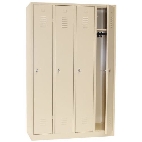 Clean Industry Locker - On base - Rapid Racking