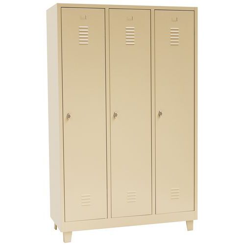 Clean & Dirty Locker With Plinth - Rapid Racking