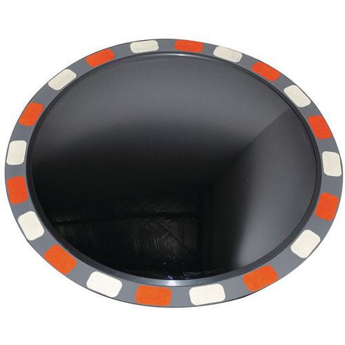 90° Round Safety Mirror - Convex - Rapid Racking