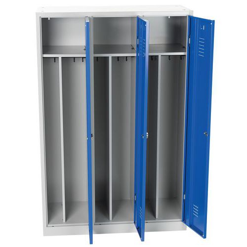 Clean & Dirty Locker - 1 to 3 Columns - Rapid Racking