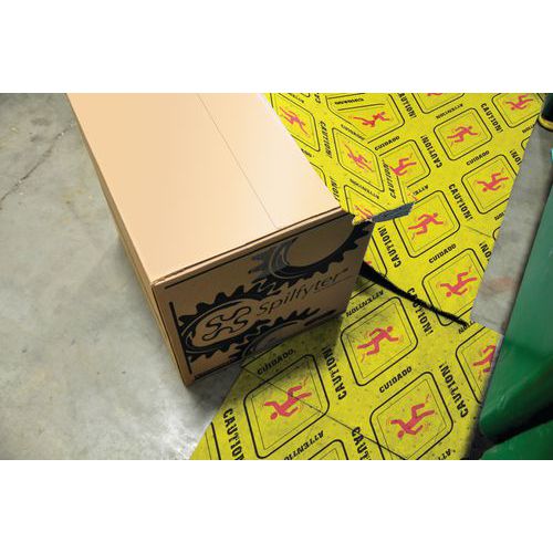 Universal High-visibility Absorbent Sheets - Rapid Racking