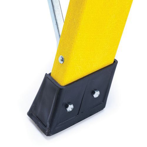 Fibreglass Step Ladder with 4-10 Steps - Rapid Racking