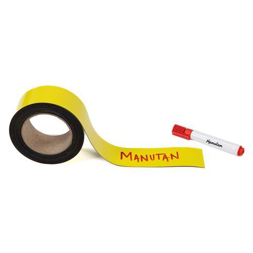 10m Label Holding Tape Roll - Yellow - Rapid Racking