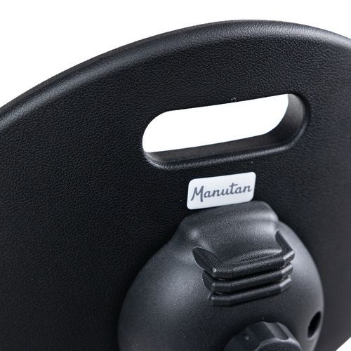 High Black Workshop Chair - Ergonomic - Rapid Racking