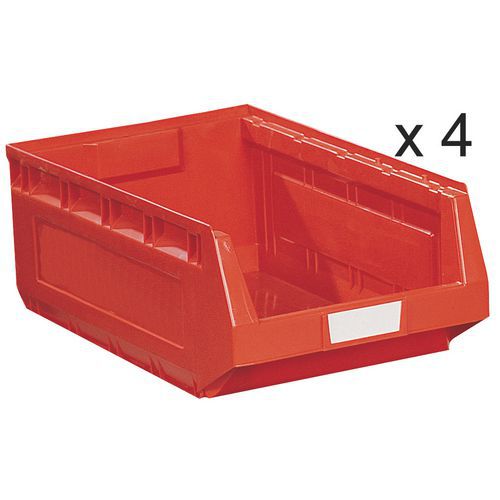 52 Litre Storage Picking Bins - Pack Of 4 - Kangaroo Manutan Expert ...