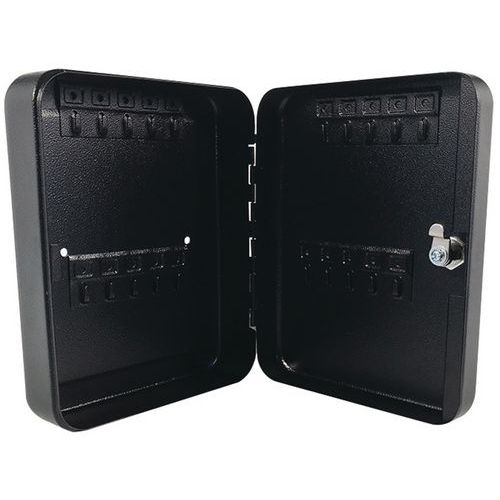 Black Key Box with Key Lock - Rapid Racking