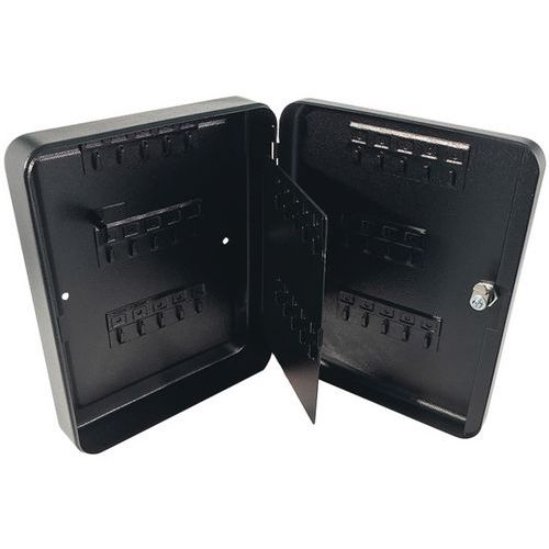 Black Key Box with Key Lock