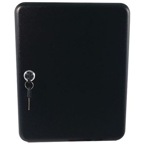 Black Key Box with Key Lock - Manutan