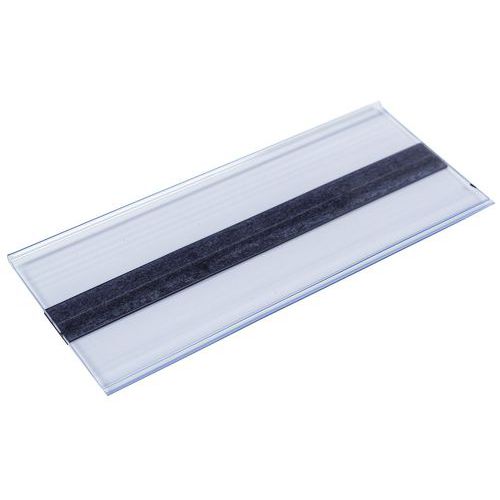 Clear Label Holders - 200-2000mm Lengths - Rapid Racking