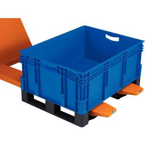 XL Stackable Container with Skids - Rapid Racking