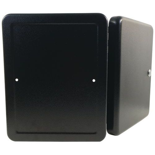 Black Key Box with Key Lock