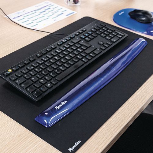 Gel Wrist Rest For Keyboard - Ergonomic - Manutan Expert - Rapidracking.com