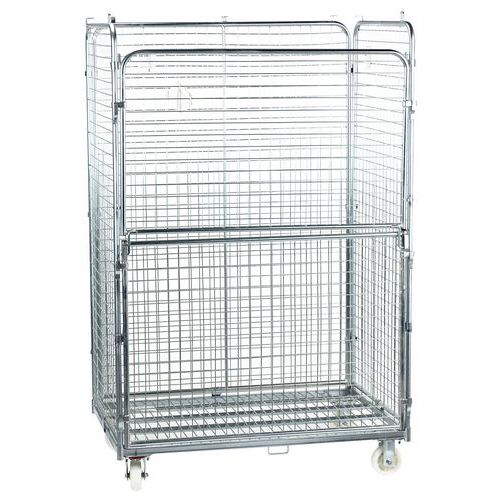 Three-sided Roll Container - Front Opening - Rapid Racking