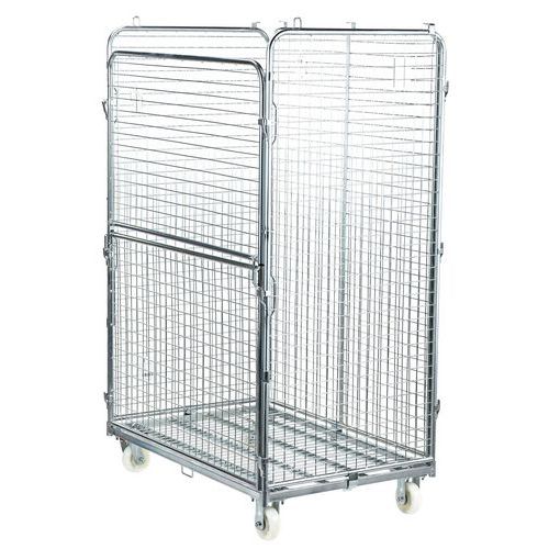 Three-sided Roll Container - Front Opening - Rapid Racking