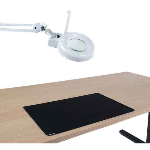 Circular Magnifying Lamp - Fluorescent - Rapid Racking