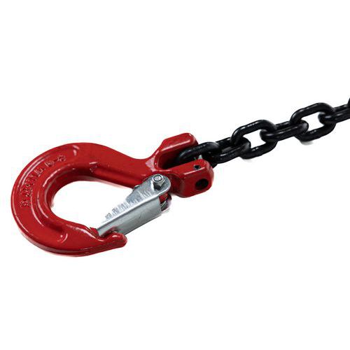 2 Leg Chain Lifting Slings with Safety Hook - Rapid Racking