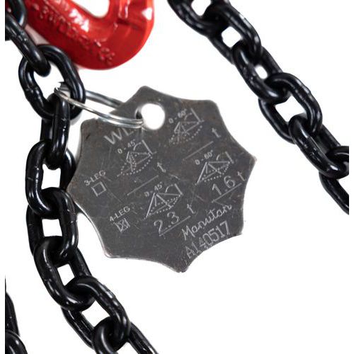 Chain Lifting Slings - 2360kg Load - Rapid Racking