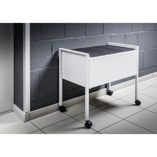 Trolley for suspension files - A4 format - Rapid Racking