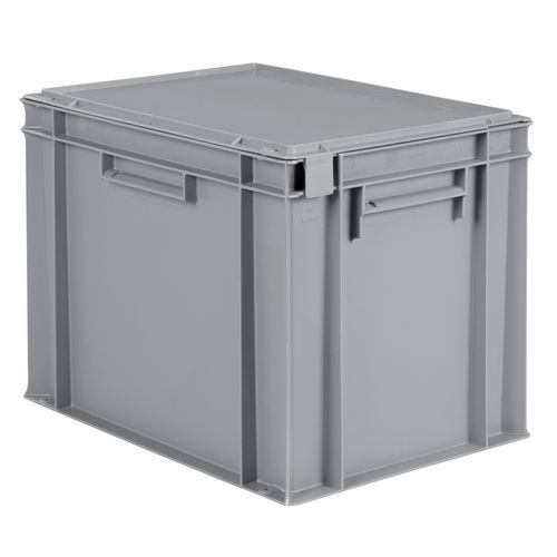 Euro Containers with Lid 10L to 30L - 400mm - Rapid Racking