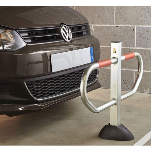 Smart parking barrier - With hoops - Rapidracking.com