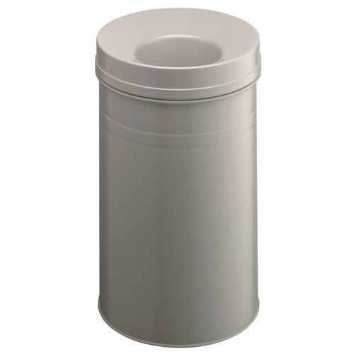 Fire-resistant metal bin - 30 L - Rapid Racking