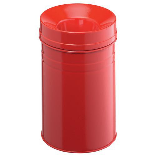 Fire-resistant metal bin - 30 L - Rapid Racking