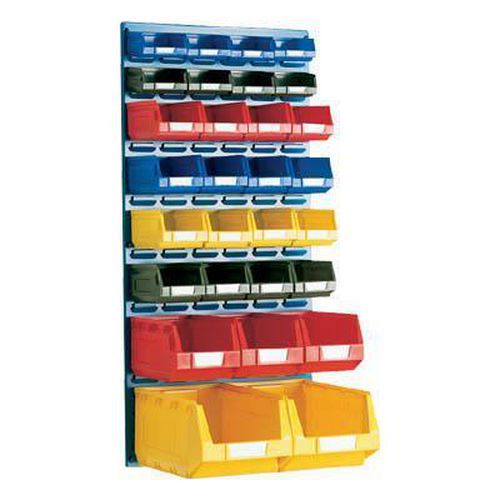 Louvre Panel & Bins - Storage Kits - Rapid Racking
