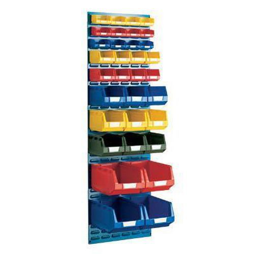 Louvre Panel & Bins - Storage Kits - Rapid Racking