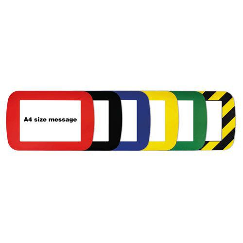 A4 Floor Label Holders – Pack of 10 for Warehouse Floor Identification ...
