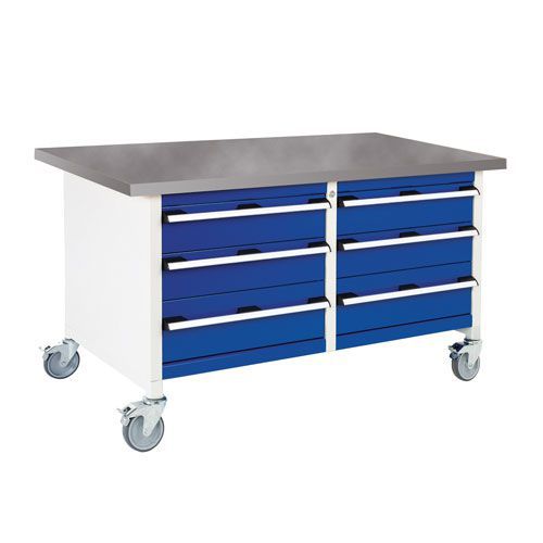 Bott Cubio Workbench & Lino Top 840x1500x750 - Rapid Racking