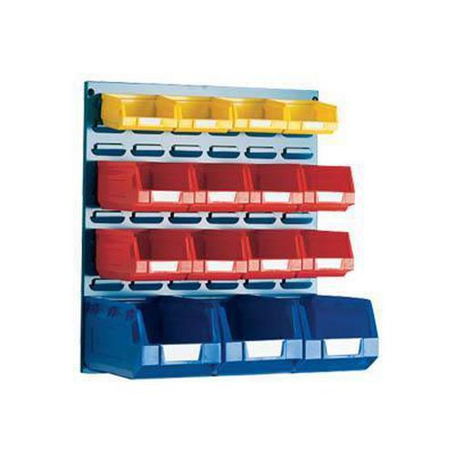 Louvre Panel & Bins - Storage Kits - Rapid Racking