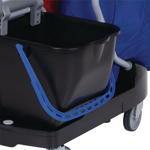 Janitor Cart/Cleaning Trolley with 120L Bin - Rapid Racking