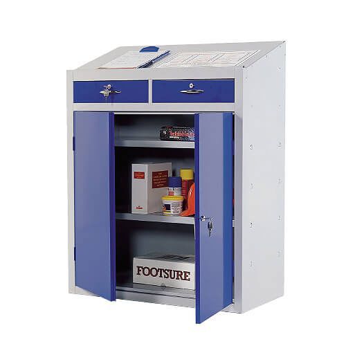 Lockable Steel Workshop Dispatch Desks - Rapid Racking