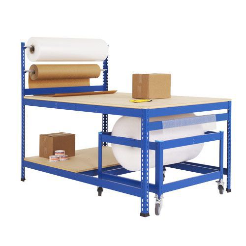 Large Warehouse Packing Stations - Rapid Racking