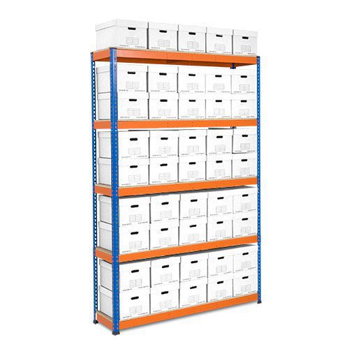 Rapid 1 single sided archive storage - Rapid Racking