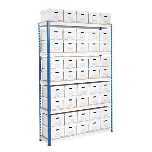 Rapid 1 single sided archive storage - Rapid Racking