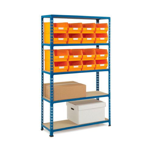 Rapid 2 Shelving with 16 picking bins - Rapid Racking