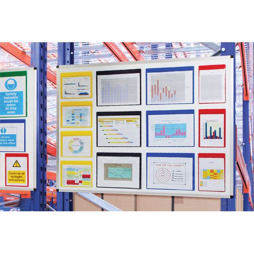 Self Adhesive Plastic Document Holder - Rapid Racking