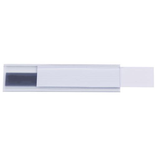 Clear Label Holders - 200-2000mm Lengths - Rapid Racking