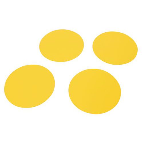 90mm Floor Marking Circles - Self-Adhesive - Rapid Racking