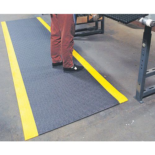 Anti-fatigue ergonomic mat - Textured surface - Per roll - Manutan ...
