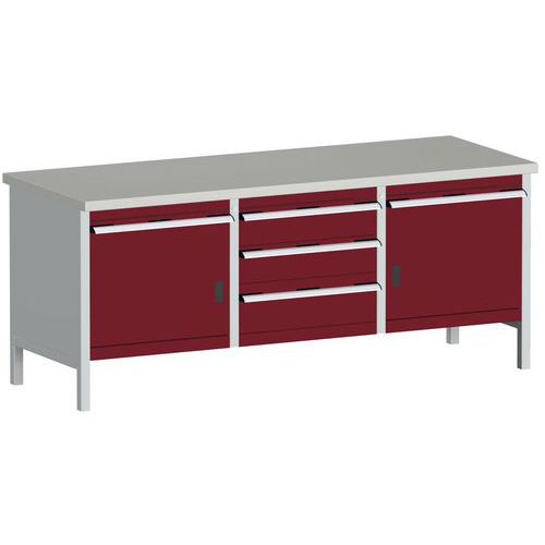 Bott Combi Workbench - HD Lino Worktop - Rapid Racking